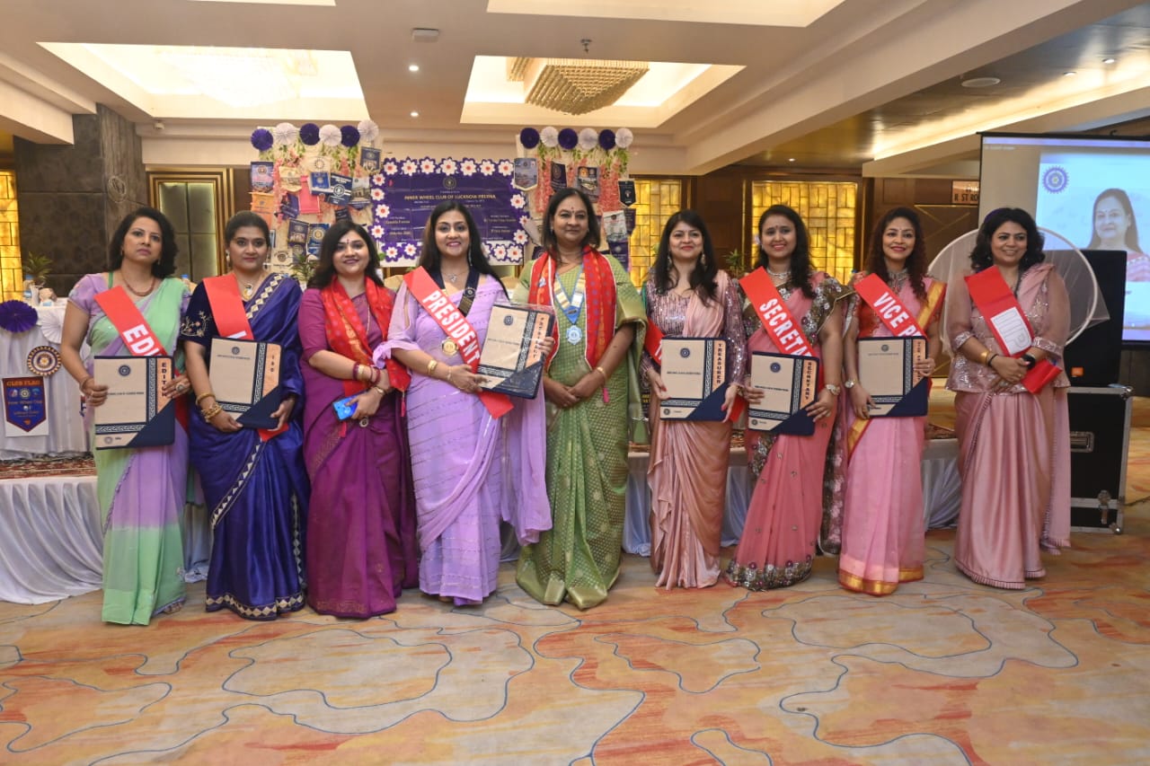 INSTALLATION CEREMONY OF INNERWHEEL CLUB OF LUCKNOW PRERNA - Page3Star